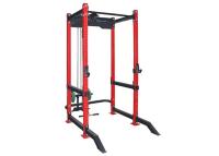 China 3.0mm Tube Commercial Gym Squat Rack with Pulleys for Heavy Duty Training for sale