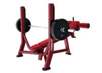 China Fitness Club Commercial Decline Olympic Bench Weight Press 20 Degree Angle Custom Colors for sale