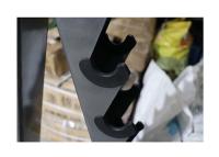 China Electrostatic Commercial Gym Equipment Vertical Dumbbell Stand Rack Set For 10 Pairs for sale