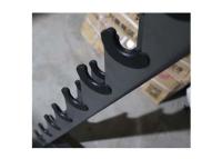 China Electrostatic Commercial Gym Equipment Vertical Dumbbell Stand Rack Set For 10 Pairs for sale