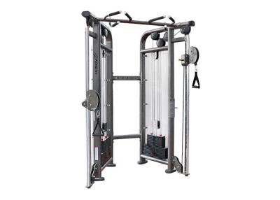 China Commercial Dual Pulley Cable Crossover Machine 80kg Weight Stack for Gym for sale