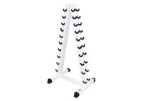 China Q235 Steel Tube Ten Pairs Vertical Dumbbell Rack 3.5mm Thickness Commercial Fitness for sale