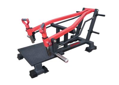China Commercial Square Tube Hammer Strength Plate Loaded Shrug Machine 300kg Capacity Gym Equipment for sale