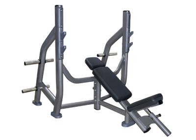 China Commercial Adjustable Incline Bench Press Machine 3 Layer Powder Coating 150kg Capacity for sale