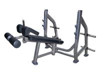 China Commercial Decline Weight Bench Press 150kg Capacity ODM Custom Gym Equipment for sale