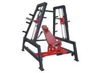 China Commercial Power Smith Machine Dual System Upper Gym Shouder Bench Press Equipment for sale