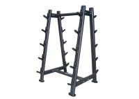 China Black Home Gym Equipment 10 Pcs Barbell Rack and Bench Set for Strength Training for sale