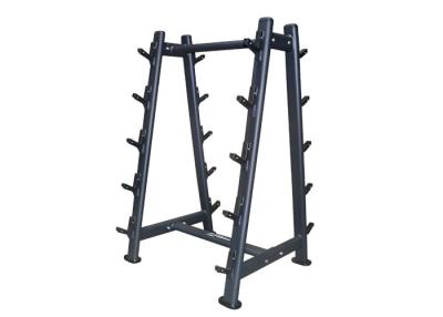 China Black Home Gym Equipment 10 Pcs Barbell Rack and Bench Set for Strength Training for sale