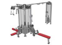 China Commercial 5 Multi Jungle Functional Training Machine 80kg Weight Stack Gym Equipment for sale