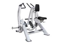 China LJ FITNESS Seated Rowing Machine Plate Loaded Gym Equipment Q235 Steel 300kg Capacity for sale