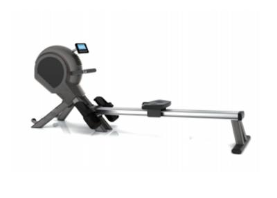 China Deluxe Commercial Grade Gym Equipment , Cardio Folding 12 Program Rowing Machine for sale