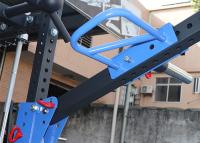 China Commercial Grade Multifunction Squat Rack with Pulleys 1000 lbs Capacity for sale