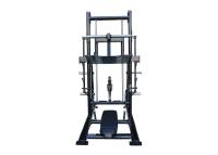 China Commercial Vertical Leg Press Machine LJ-818 Black Frame Heavy Duty Gym Equipment for sale