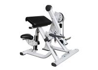 China Commercial Plate Loaded Biceps Curl Machine 300kg Capacity Custom Colors for sale