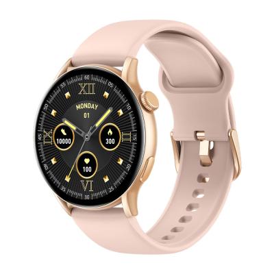 China KW252A Classic Design AMOLED Smartwatch 60Hz FPS Sleep Monitoring Local Music Storage for sale