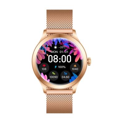 China KW10 Max Bluetooth Smart Watch for Women with 1.19 Inch AMOLED Display and 100+ Sports Modes for sale