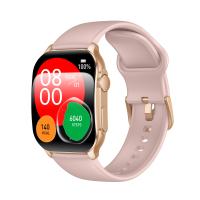 China KW281M 2.01 Inch AMOLED Flexible Curved Screen Smart Watch 1000 Nits PVD Metal Frame for sale