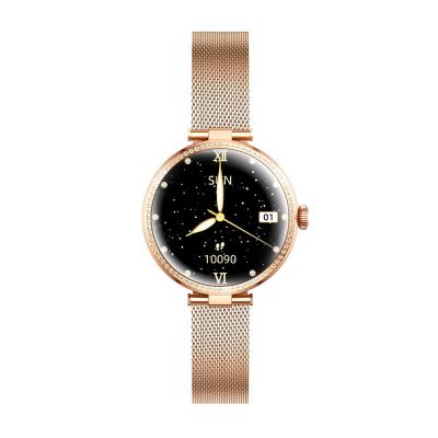China KW212 Female Smart Watch 1.3 Inch AMOLED Display Waterproof Fitness Tracker for sale