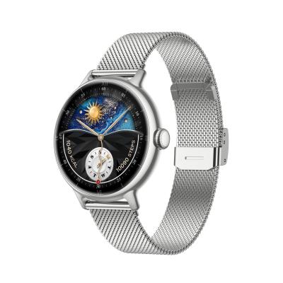 China KW60A Max Lady Classic Style Smartwatch 1.19 Inch AMOLED GPS Sports Watch IP68 Waterproof for Women for sale