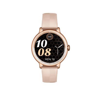 China KW60C 1.6-inch AMOLED GPS Smartwatch with 300mAh Battery and 5ATM Waterproof for Women's Health Monitoring for sale