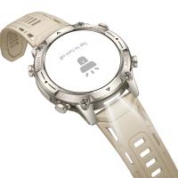 China KW350 High-End GPS Sports Smartwatch 1.43 Inch AMOLED 550mAh Battery AI Assistant for sale