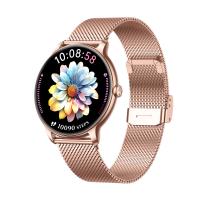 China KINGWEAR KW326 Ultra-Thin Ladies Smartwatch 1.32 AMOLED Display Bluetooth Calling 8mm for sale