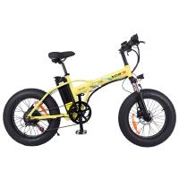 China 500W Brushless Motor Fat Tire Electric Mountain Bike 48V/10.4AH Lithium Battery for sale