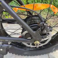 China 500W Brushless Motor Fat Tire Electric Mountain Bike 48V/10.4AH Lithium Battery for sale