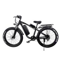China 30-50Km/H Mountain Snow Bike Electric Bicycle Full Suspension 7 Speed for sale