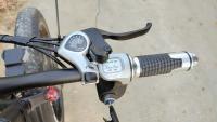 China Aluminum Alloy 36v 8ah Fat Tire Electric Mountain Bike Smooth Riding for sale