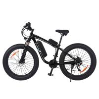 China Deluxe  Range 60-80km Big Tire Electric Bicycle 26 Inch Electric Mountain Bike for sale
