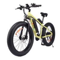 China Deluxe  Range 60-80km Big Tire Electric Bicycle 26 Inch Electric Mountain Bike for sale
