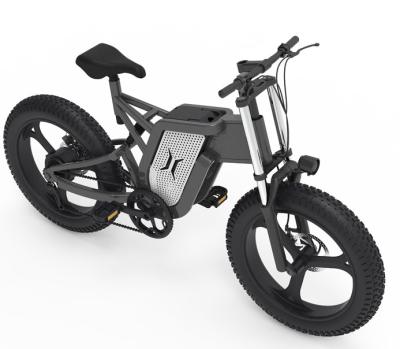 China 55km/H Max Speed Electric City Bikes 48v 500w Electric Bike Light Operation for sale