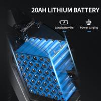 China 55km/H Max Speed Electric City Bikes 48v 500w Electric Bike Light Operation for sale