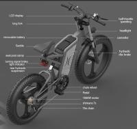China Aluminum Alloy Fat Tire Beach Cruiser Electric Bike 1000watt High Speed for sale