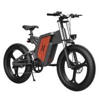China Long Endurance 60km Emtb Fat Bike Unisex Electric Fat Tyre Bicycle for sale