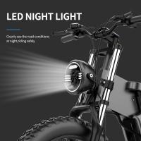 China 2000 Watt Fat Tire Electric Bike 48V 30AH Powerful Mountain Electric Bicycle for sale