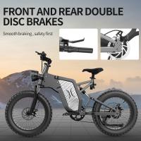 China 2000 Watt Fat Tire Electric Bike 48V 30AH Powerful Mountain Electric Bicycle for sale