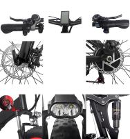 China Faster Charging Lightest Men'S Fat Tire Electric Bike 30-50Km/H Max Speed for sale