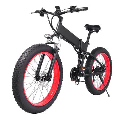 China 48v 10.5ah Folding Fat Tire Electric Bike for sale