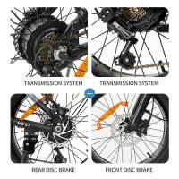 China 26IN Full Suspension Mountain Ebike 1000 Watt Electric Mountain Bike for sale