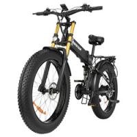 China Aluminum Alloy 48volt Folding Fat Tire Electric Bike With Throttle for sale