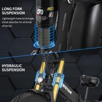 China Trendy 26 Inch Electric Bike Adult Electric Mountain Bike 21 Speed Gears for sale