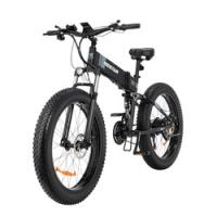 China Rear Hub Motor Fat Tire Folding Electric Bicycle 60km/H Speed For Girl for sale