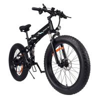 China 7 Speed Lithium Battery Folding Fat Tire Electric Bike 60v For Unisex for sale
