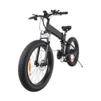 China 7 Speed Lithium Battery Folding Fat Tire Electric Bike 60v For Unisex for sale