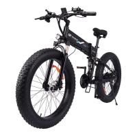 China Ce Rohs Approval 1000w Folding Ebike Folding Fat Tyre Electric Bike For Woman for sale