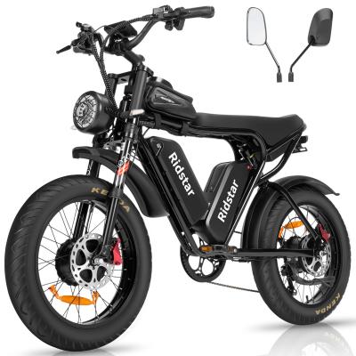 China 52V/2000W Double Battery Electric Bike with Moutain Ebike for Adult Mountain Go out artifact Electric Bicycle for sale