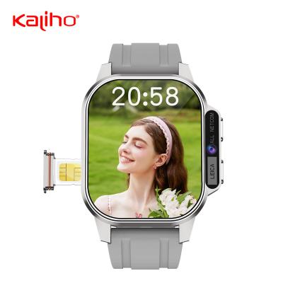 China Big Screen 4G Android 2.04inch Full Touch Screen GPS Smart Watch with Blood Pressure Monitoring for sale