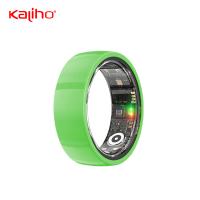 China Waterproof IP68 Stainless Steel Health Tracking Ring Sleep Multi-Sport Modes No Display Memory 128kb ROM 4Mb RAM for sale